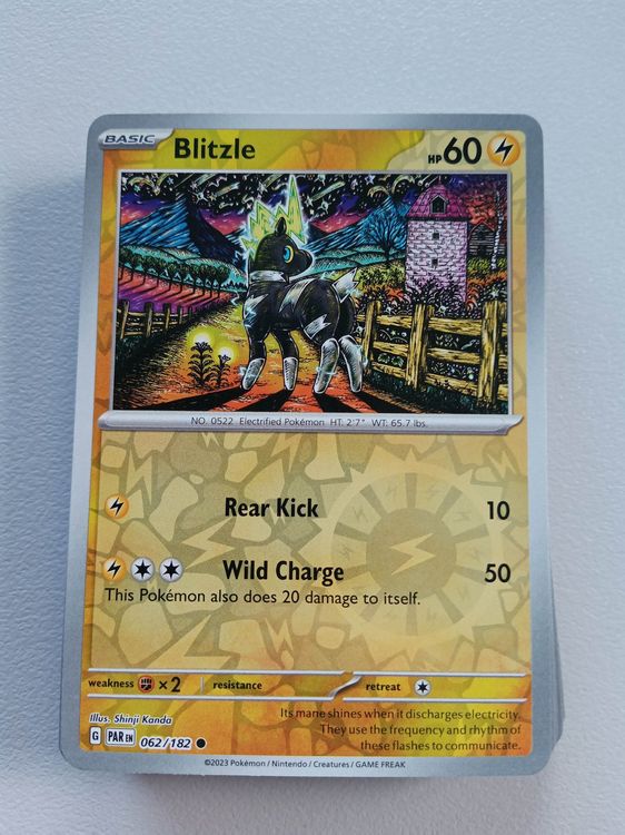 Blitzle Reverse Holo - Paradox Rift Pokemon | Kaufen auf Ricardo