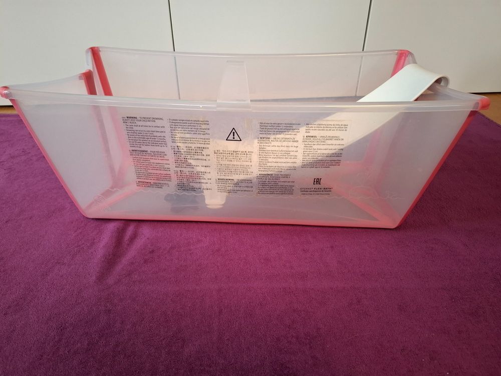Stokke Flexi Bath Bundle Pack - Baby - Badewanne mit Sitz (Gebraucht ...