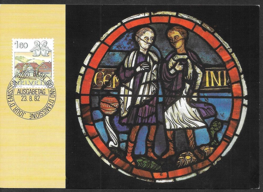 Maximumkarte Nr. 685 Zwillinge ET Bern 23.8.1982 (Neu (gemäss ...