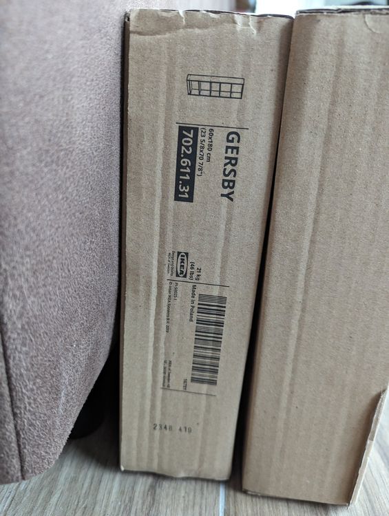 Bücherregal Ikea Gersby 180x60x24 ladenneu/originalverpackt | Kaufen ...