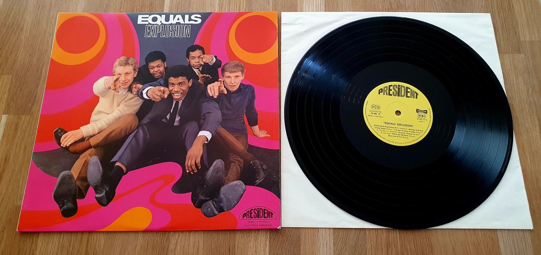 EQUALS, Explosion, Orig. Germany 1968 LP, TOP! (Gebraucht) in ...