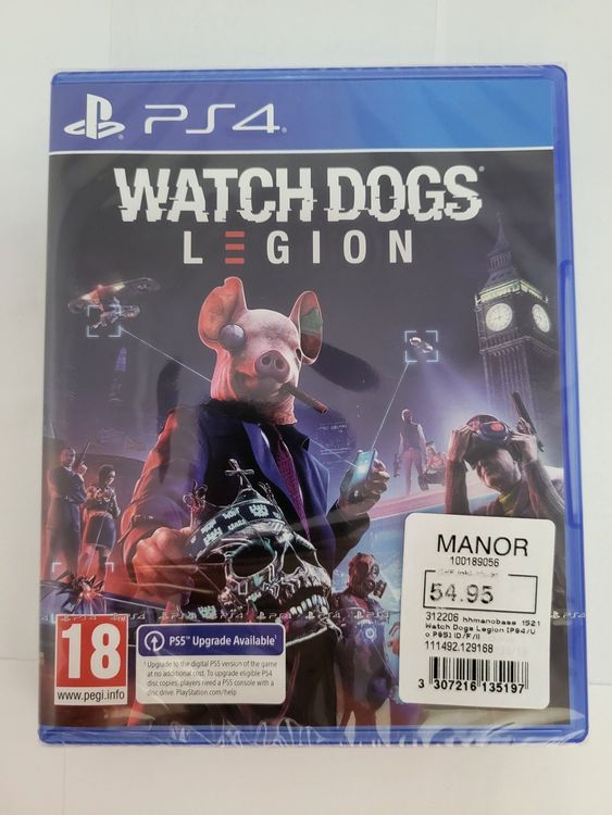Watch Dogs Legion PS4 (PS5 Upgrade) Neu und Versiegelt !!! | Kaufen auf ...