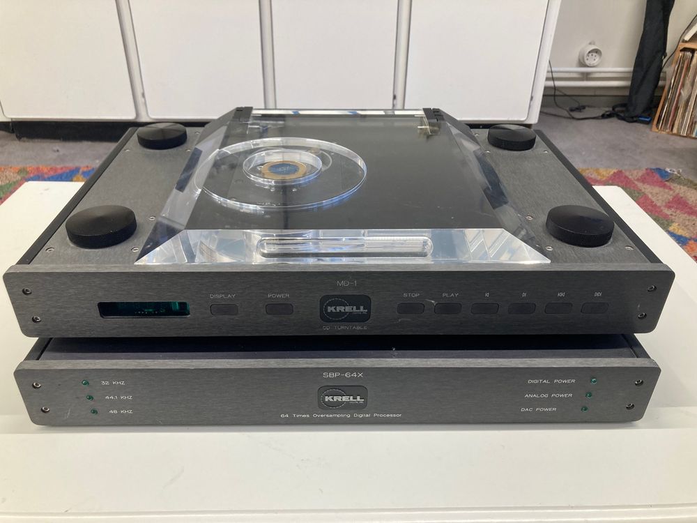 Krell MD-1 CD Turntable / Krell SBP-64X (Gebraucht) in Basel für CHF 2100 – nur Abholung auf ...