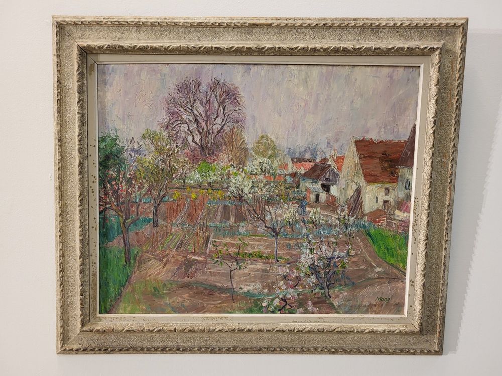Gemälde Curt Manz Garten.Öl auf Lwd (Gebraucht) in Zürich für CHF 350 ...
