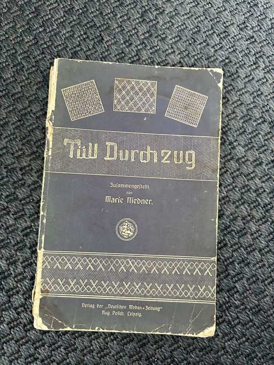 Tüll Durchzug Buch 1909 alt Antik sammeln Marie Niedner (Gebraucht) in ...