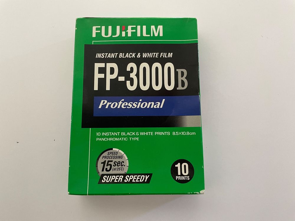 Fujifilm FP-3000 instant S/W Film | Kaufen auf Ricardo
