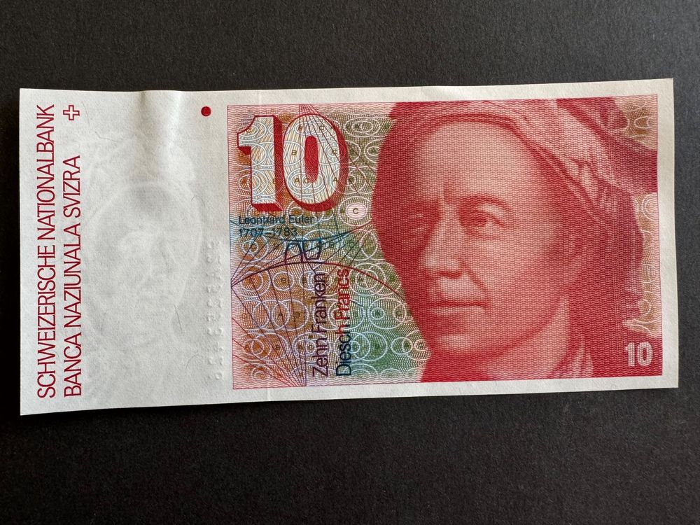 Alte 10 Franken CH-Note 1992 (Neu (gemäss Beschreibung)) in Feldmeilen für CHF 15 – mit ...