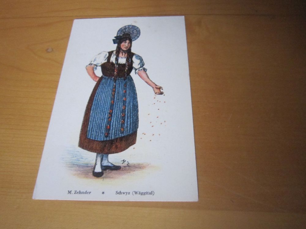 Trachten SCHWYZ Weggital Postkarte | Kaufen auf Ricardo
