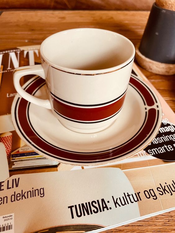 Kun Lun Kaffeetassen mit Untertassen 12 Stück: 24 teilig (Neu (gemäss ...