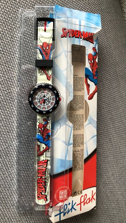 SPIDER-MAN Flik-Flak-Uhr, neu (Neu (gemäss Beschreibung)) in Zürich für ...