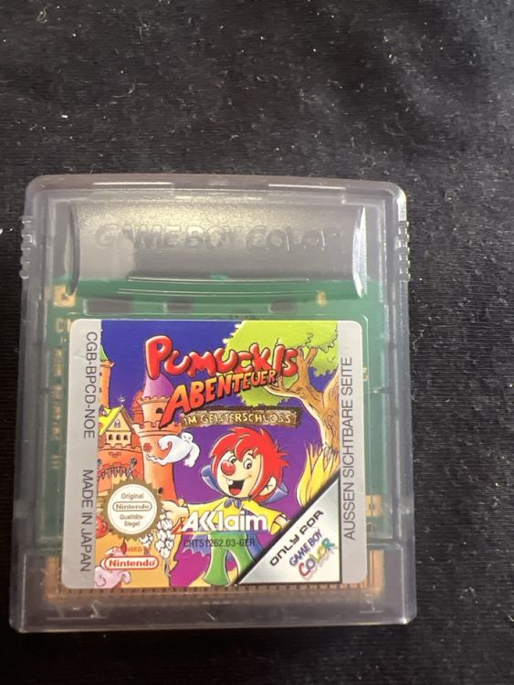 Pumuckl's Abenteuer Gameboy Spiel Modul Hülle Nintendo Rarit (Gebraucht ...