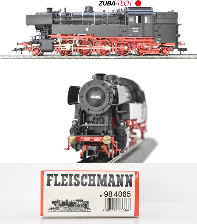 Fleischmann 98 4065 Dampflok BR 65 DB H0 GS Analog mit OVP (Gebraucht) in St. Gallen für CHF 104 ...