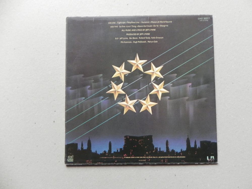LP Rock ELO Electric Light Orchestra 1976 A new World Record | Kaufen ...