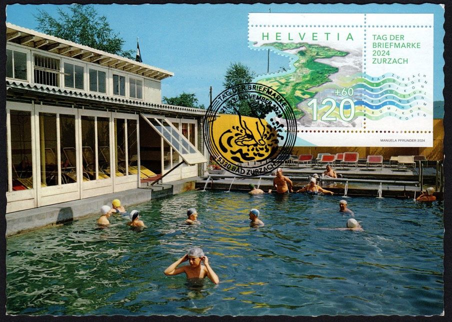 MK Vintage TdB Zurzach 2024, Stempel Tag der Briefmarke (Neu (gemäss Beschreibung)) in Dottikon ...