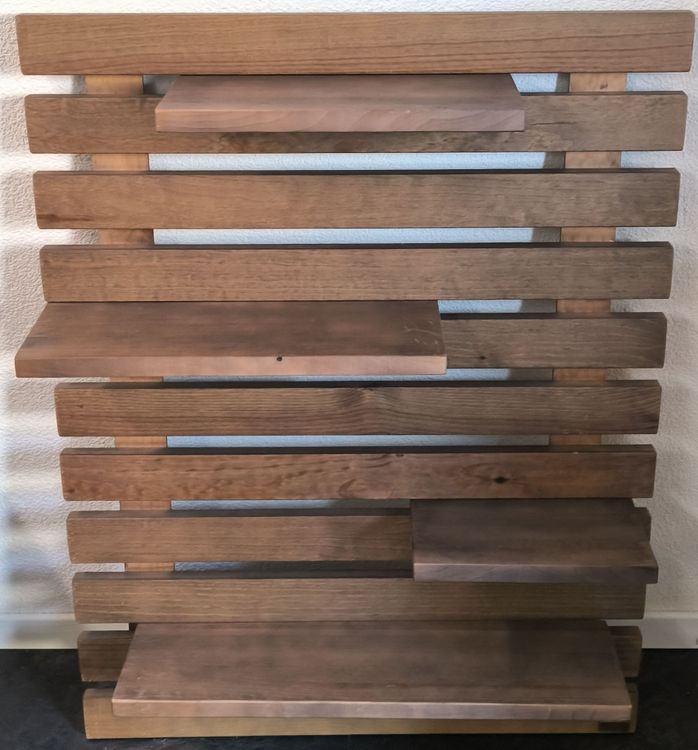 Wandregal Holzregale Deko Wohnwand modern (Neu (gemäss Beschreibung ...