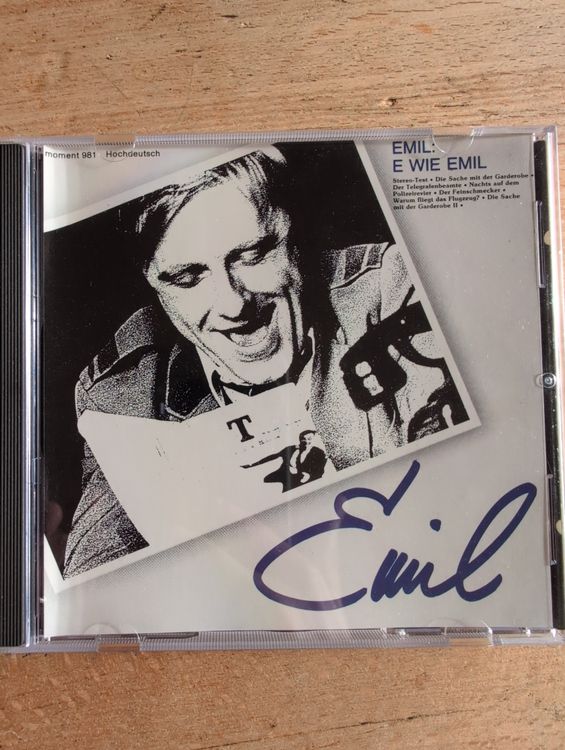Emil - E wie Emil - CD - Schweizer Musiker! (Gebraucht) in Calfreisen ...