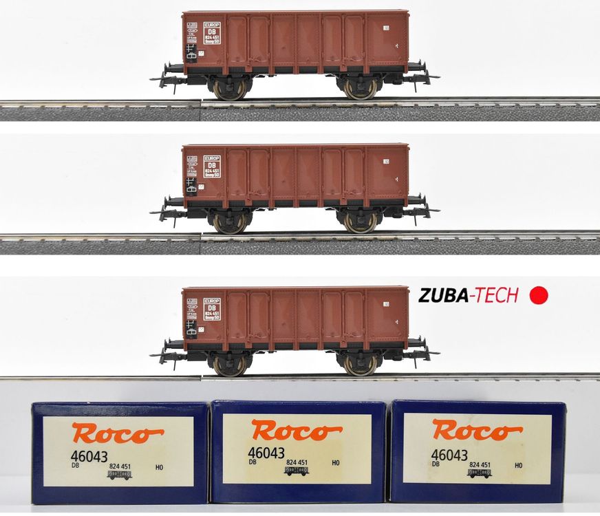 Roco 3x Hochbordwagen DB GS H0 mit OVP (Gebraucht) in St. Gallen für CHF 18 – mit Lieferung auf ...