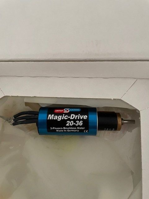 3-Phasen Brushless Motor Magic-Drive 20-36 (Neu und originalverpackt ...