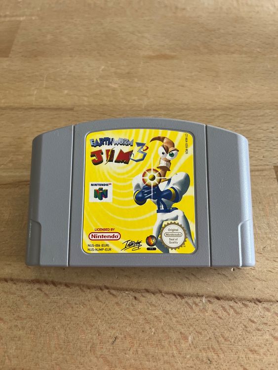 Earth Worm Jim 3 - Nintendo 64 N64 (Gebraucht) in Thalwil für CHF 29 ...