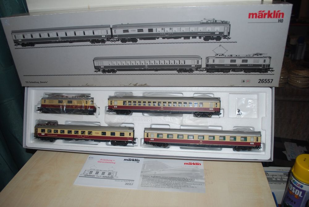 Märklin 26557 SBB Schnellzug "Bavaria" MFX Digital Sound (Neu und ...