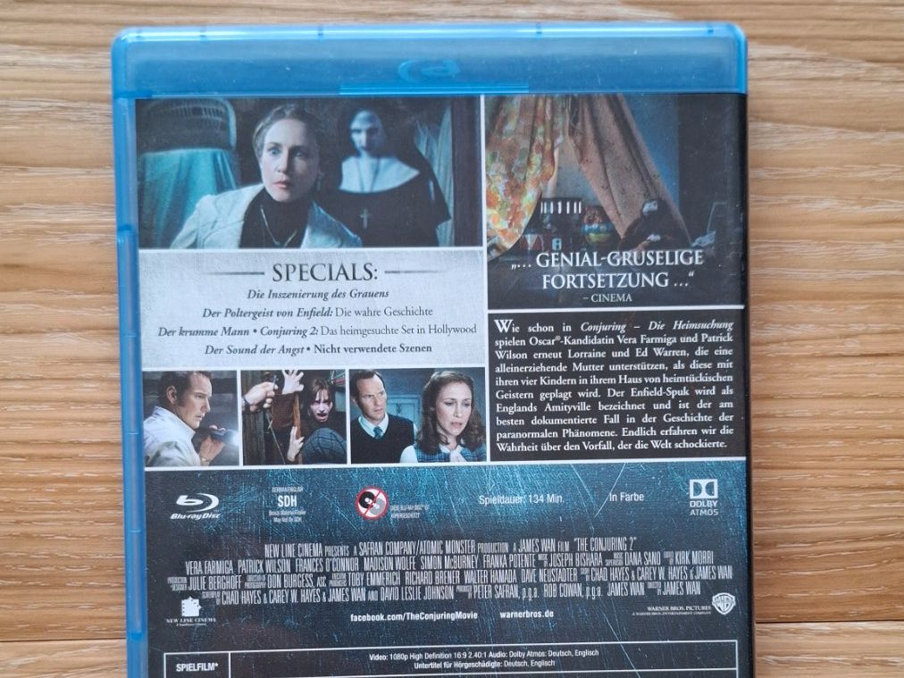 Blu-Ray-Disc: Conjuring Teil 1 und 2 - Horror (Gebraucht) in Ennetbaden ...