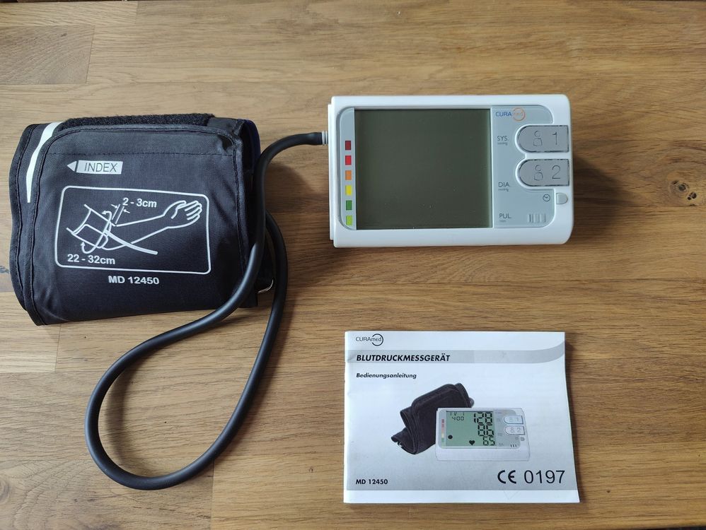 Curamed Oberarm Blutdruckmessgerät (Gebraucht) in Leutwil für CHF 6 ...
