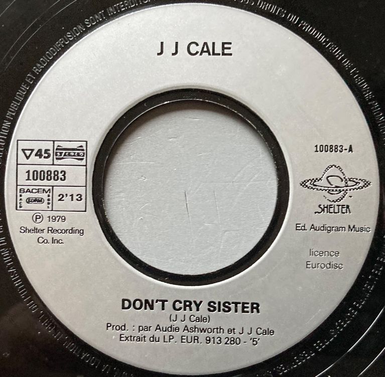 JJ.CALE - DON'T CRY SISTER (Gebraucht) in Poliez-Pittet für CHF 6 – mit ...