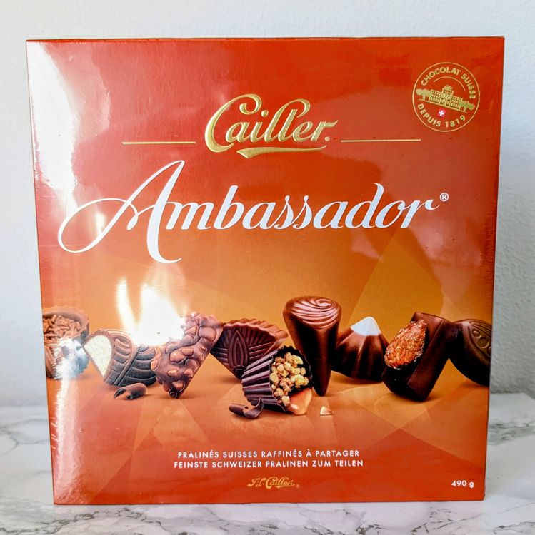 Cailler Ambassador Pralinen - 490g (Neu und originalverpackt) in ...