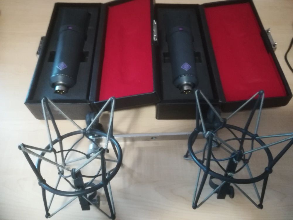 2x Neumann U89 i P 48 (inkl. Spinne) (Gebraucht) in Studen BE für CHF ...