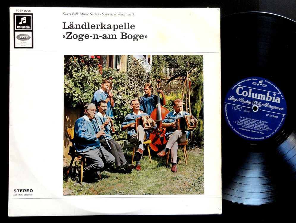 LP LÄNDLERKAPELLE ZOGE-N-AM-BOGE 1969 SWISS FOLKLORE (Gebraucht) in ...
