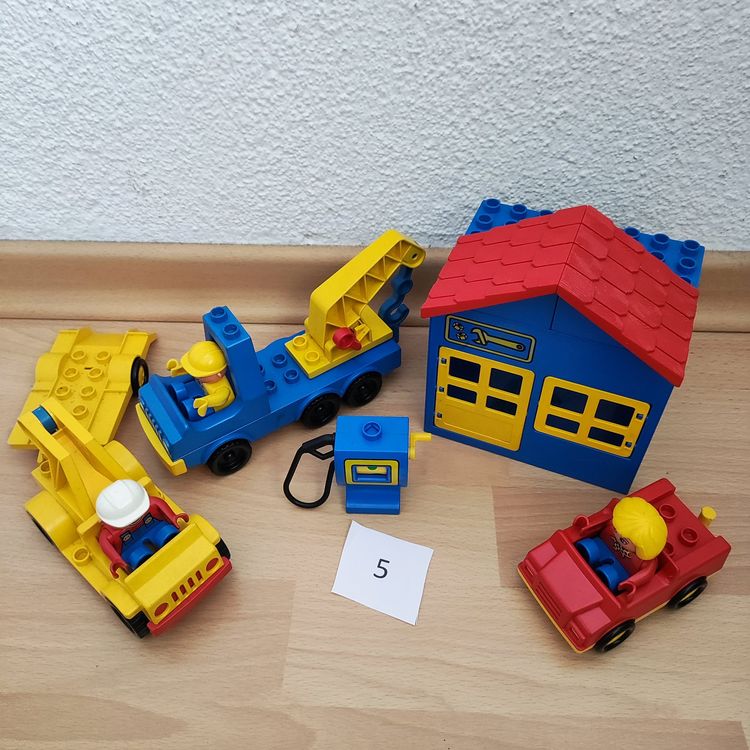 LEGO Duplo aus den 80/90er Jahren - div. Werkstatt - SET 5 (Gebraucht) in Wollerau für CHF 14.9 ...
