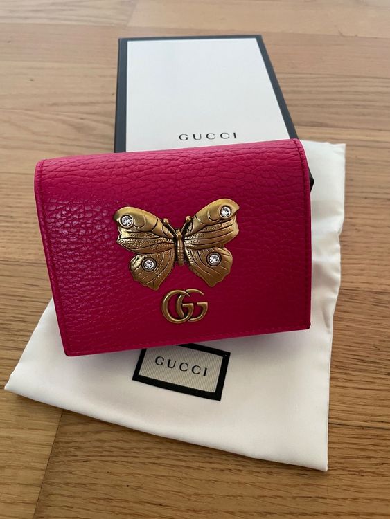 Gucci Butterfly Card Case Wallet | Kaufen auf Ricardo