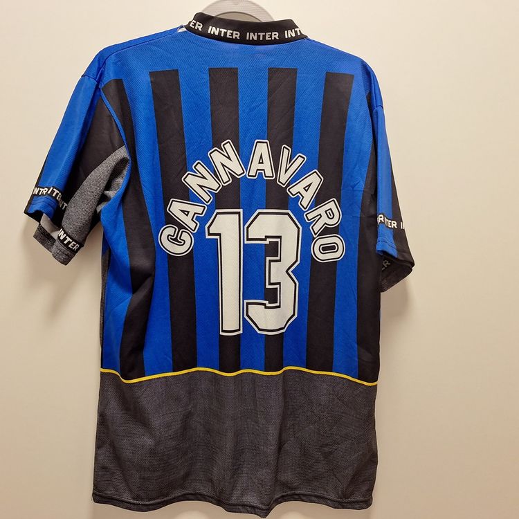 FC INTER MILAN CANNAVARO 13 XL 73X55 2002-2003 | Kaufen auf Ricardo