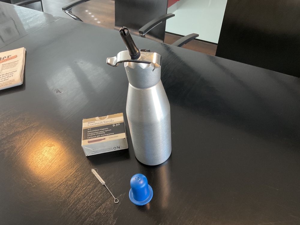 Rahmbläser Kisag, 0,5l (Gebraucht) in Uhwiesen für CHF 20 – mit Lieferung auf Ricardo kaufen