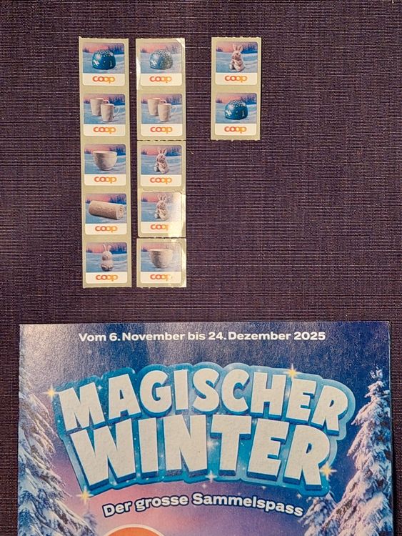 🔖 Coop magischer Winter: jetzt 12 Marken (bald mehr) (Neu und ...