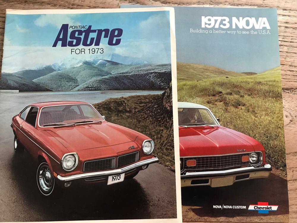 Prospekt Konvolut Chevrolet Nova Pontiac Astre (Gebraucht) in Hausen AG ...