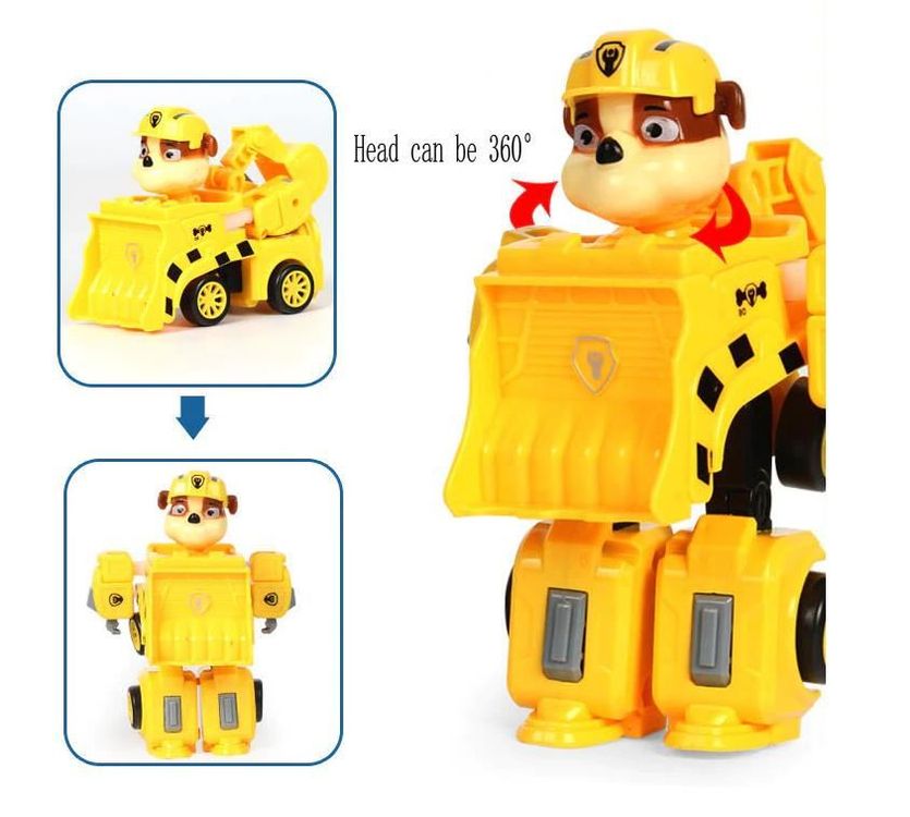 Figur Paw Patrol Transformers Rubble | Kaufen auf Ricardo