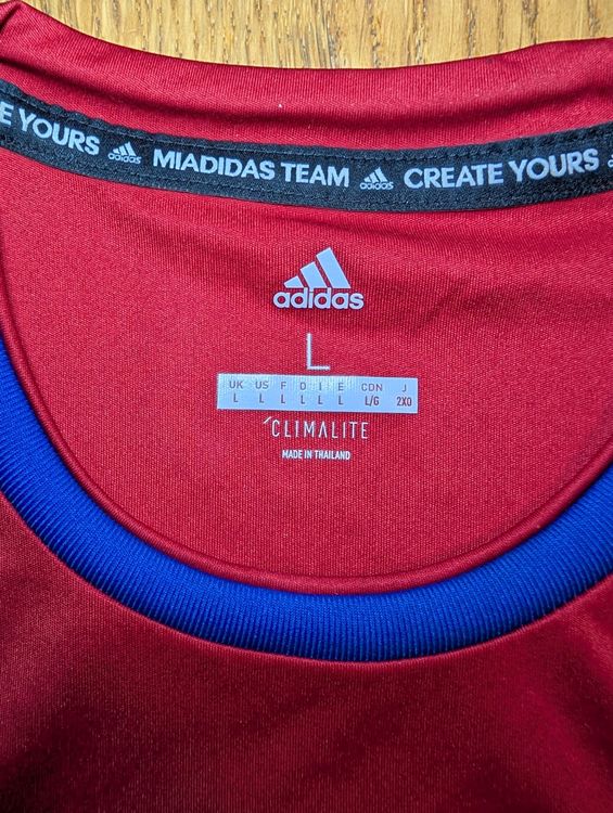 FC Basel Adidas Fussballtrikot L, 2019/2020 FCB (Gebraucht) in Basel ...