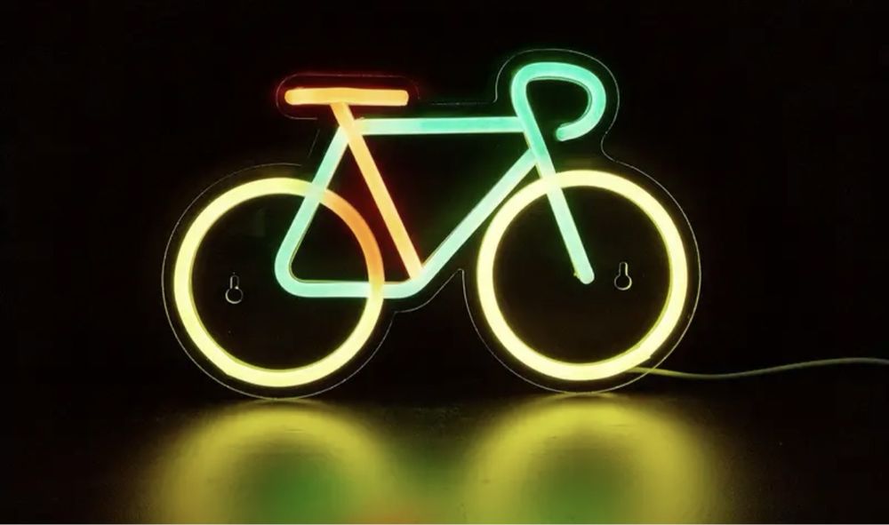 Neon LED Velo Wanddeloration | Kaufen auf Ricardo