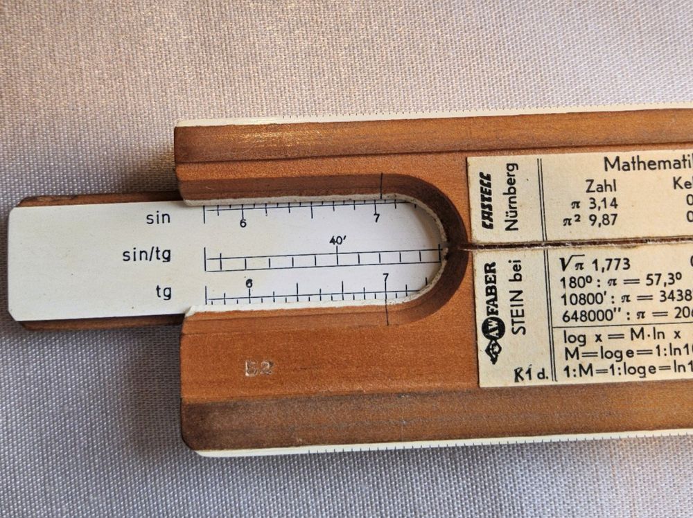 Rechenschieber AW Faber Castell 1/87 ca 1960-73 (Gebraucht) in Zürich ...