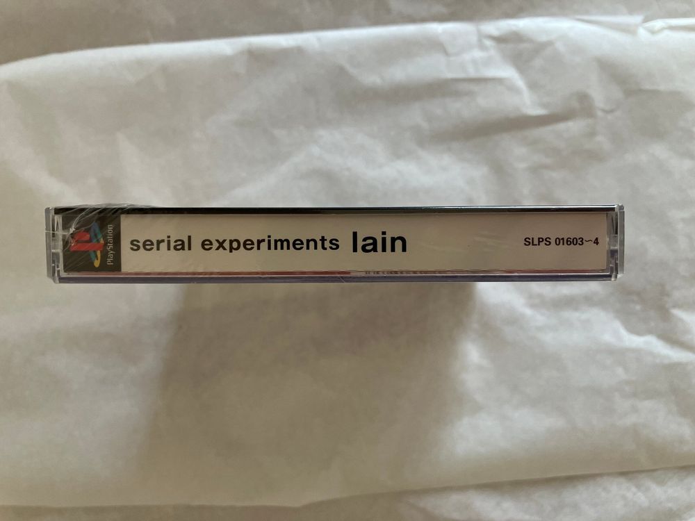 Serial Experiments Lain PS1 Playstation 1994 JP OVP (Neu (gemäss ...