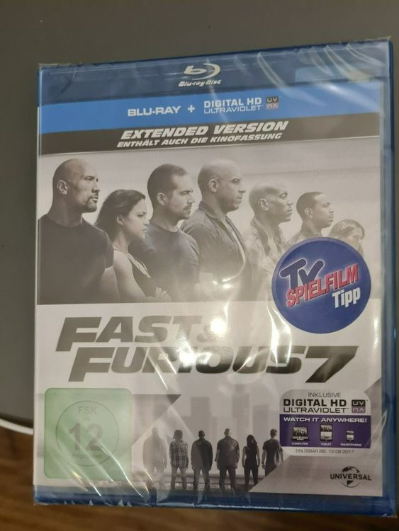 Blue Ray Fast and Furios 7 (Neu und originalverpackt) in Frutigen für ...