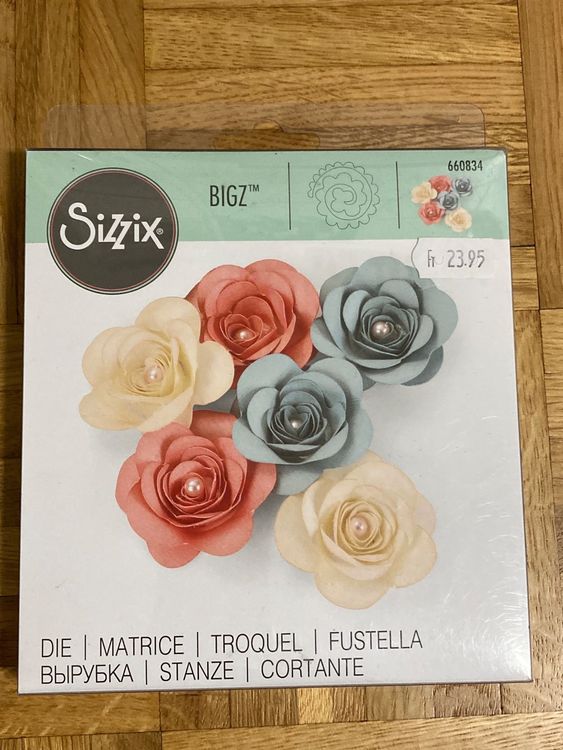 Sizzix BIGZ Stanzform ,,3D Rose,, - neu (Neu und originalverpackt) in Clarens für CHF 10 – mit ...