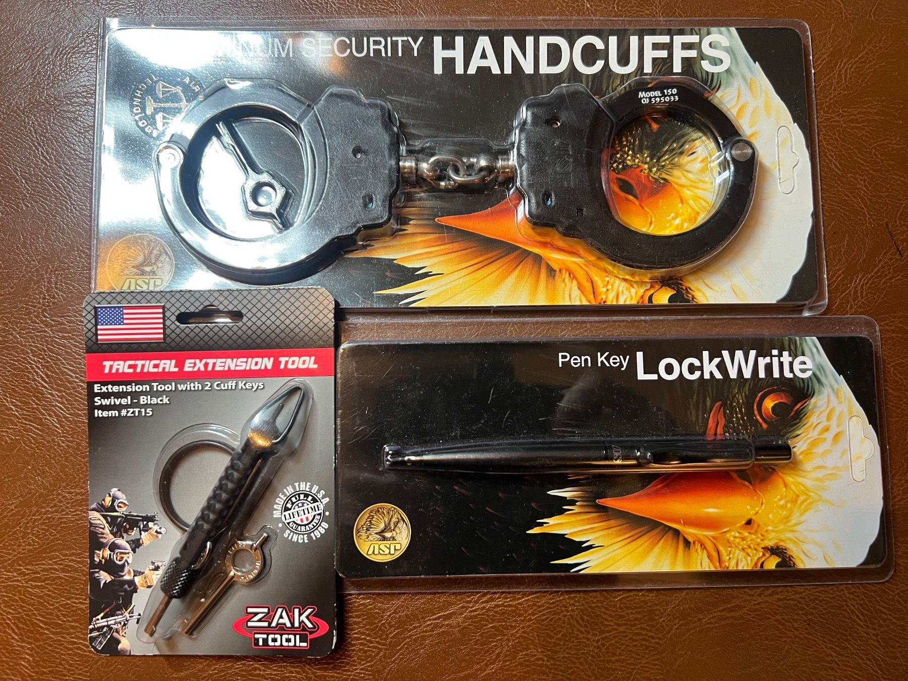 ASP Handfesseln, Pen Key LockWrite & ZAK Tool - Neu! (Neu (gemäss ...