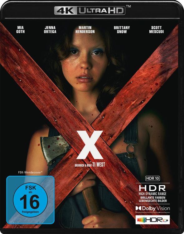 X (2022) 4K UHD/UNCUT/Ti West/Mia Goth/Jenna Ortega/A24 | Kaufen auf Ricardo