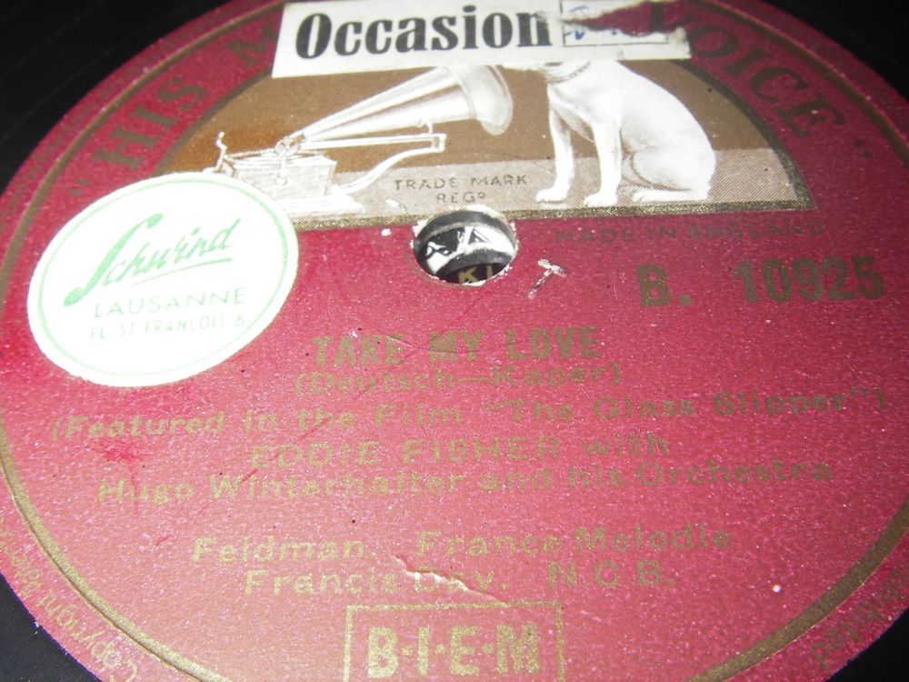 DISQUES 78 TOURS (D'occasion) à Lausanne pour CHF 25 – avec livraison ...