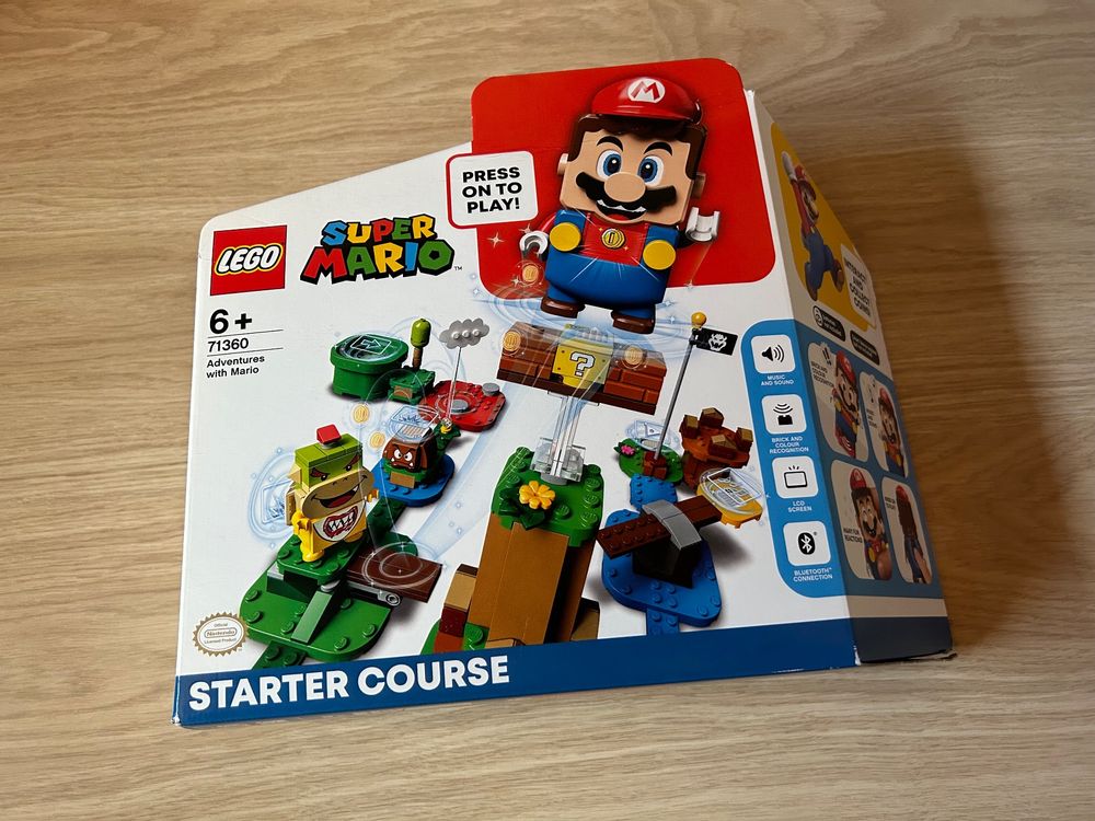 Lego Super Mario 71360 Abenteuer mit Mario - Starterset -OVP (Neu und ...