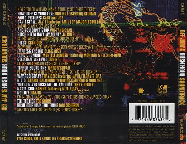 Various – Def Jam's Rush Hour (OST, CD, Soundtrack) (Gebraucht) in ...