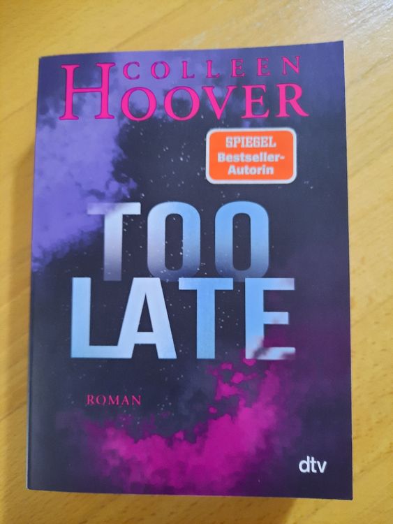 Too Late Buch / Colleen Hoover (Gebraucht) in Buochs für CHF 12 – mit ...
