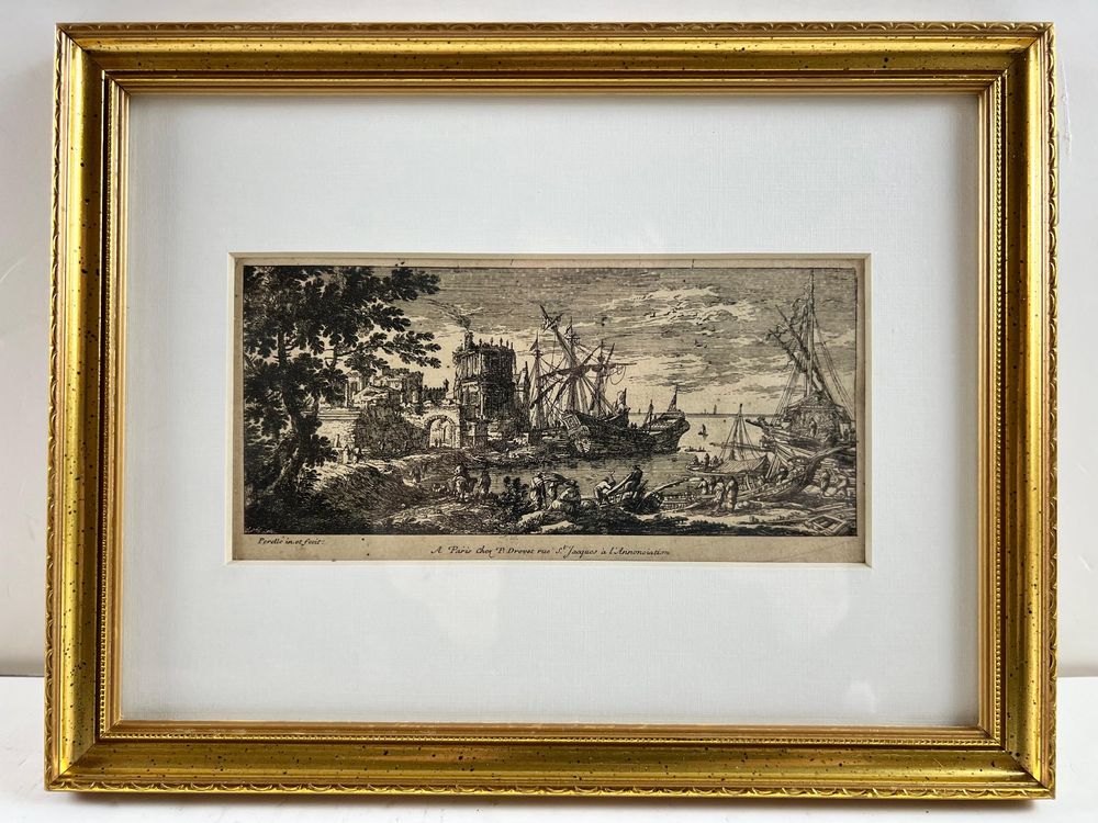 Antike Paris Stich Echtgoldrahmen (Gebraucht) in Neuhausen am Rheinfall für CHF 10 – mit ...